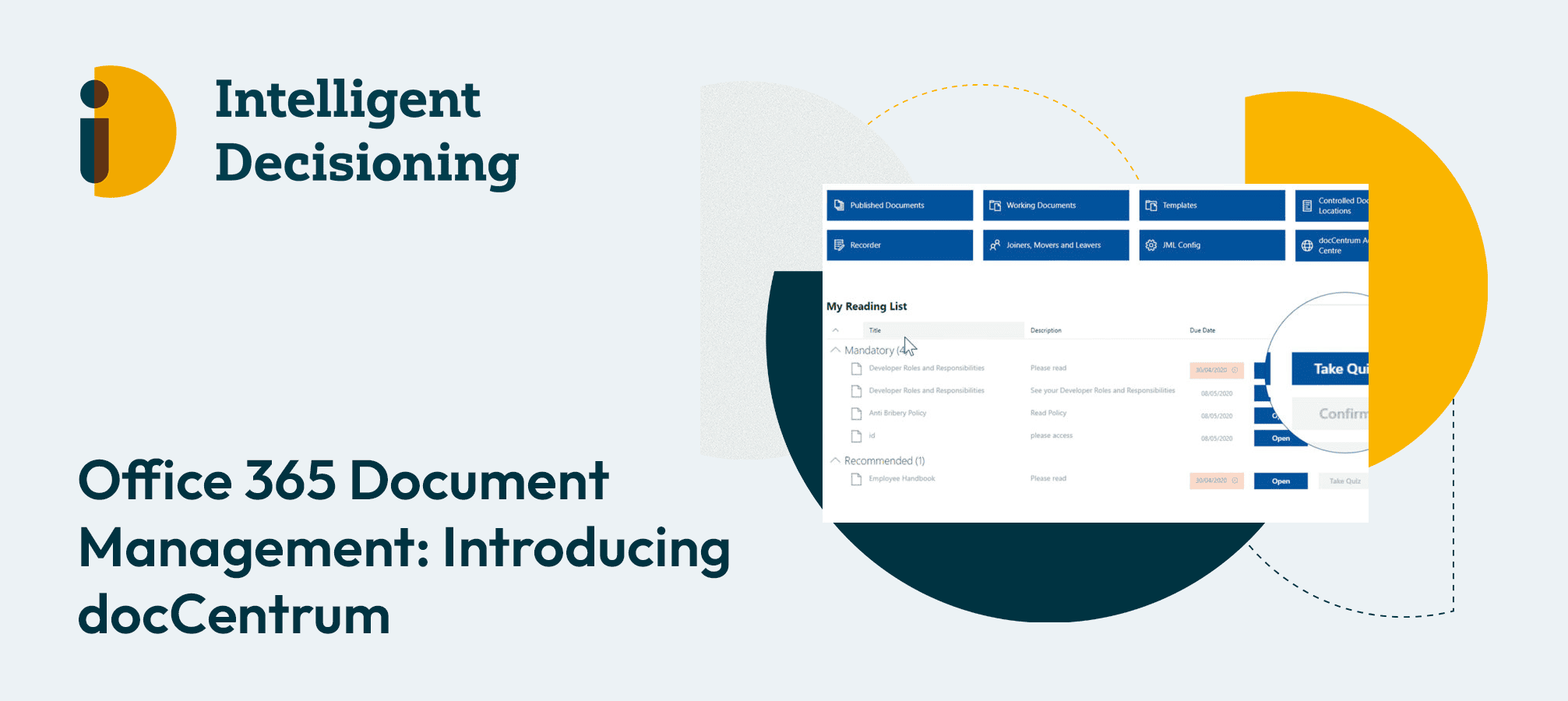 SharePoint Intranet Document Management | Intelligent Decisioning