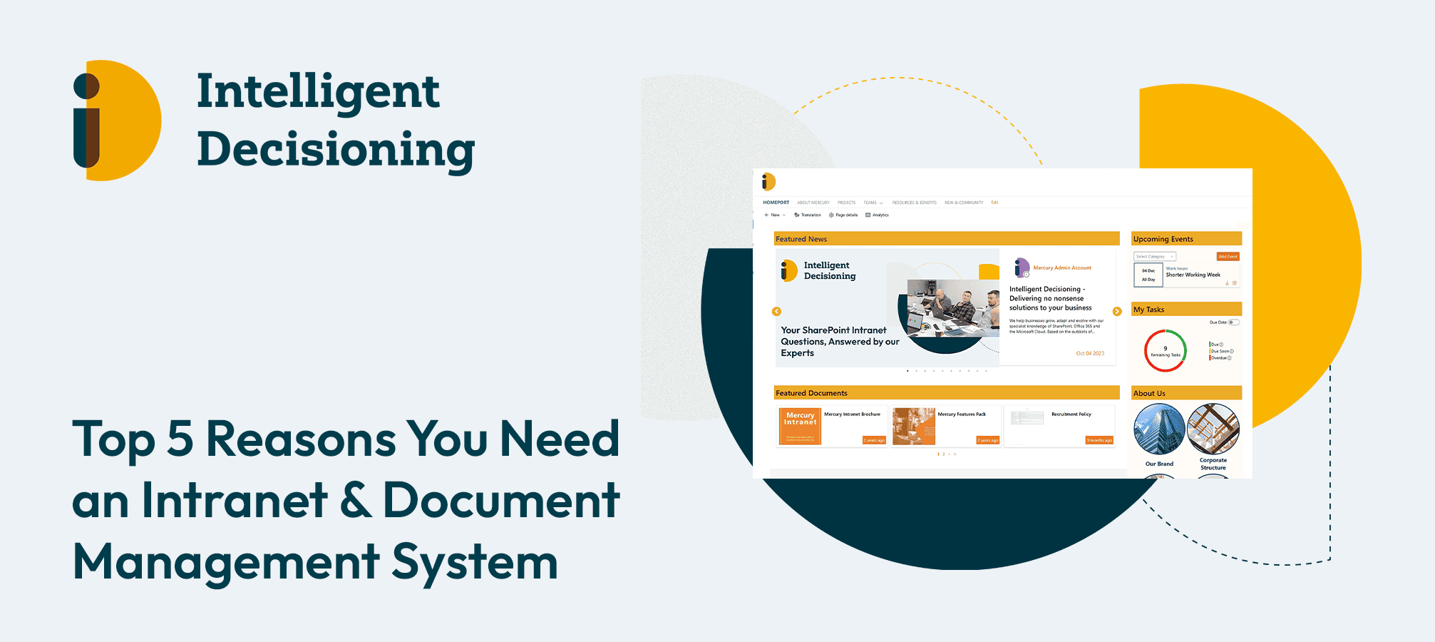5 Reasons You Need an Intranet & Document Management System - ID Live